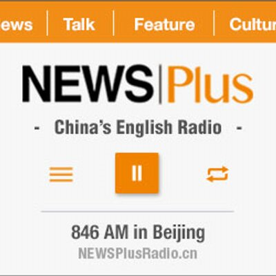 NEWS Plus, NEWS PluNEWS Plus 英语环球广播s英语环球广播 84.6 AM, Beijing, China ...